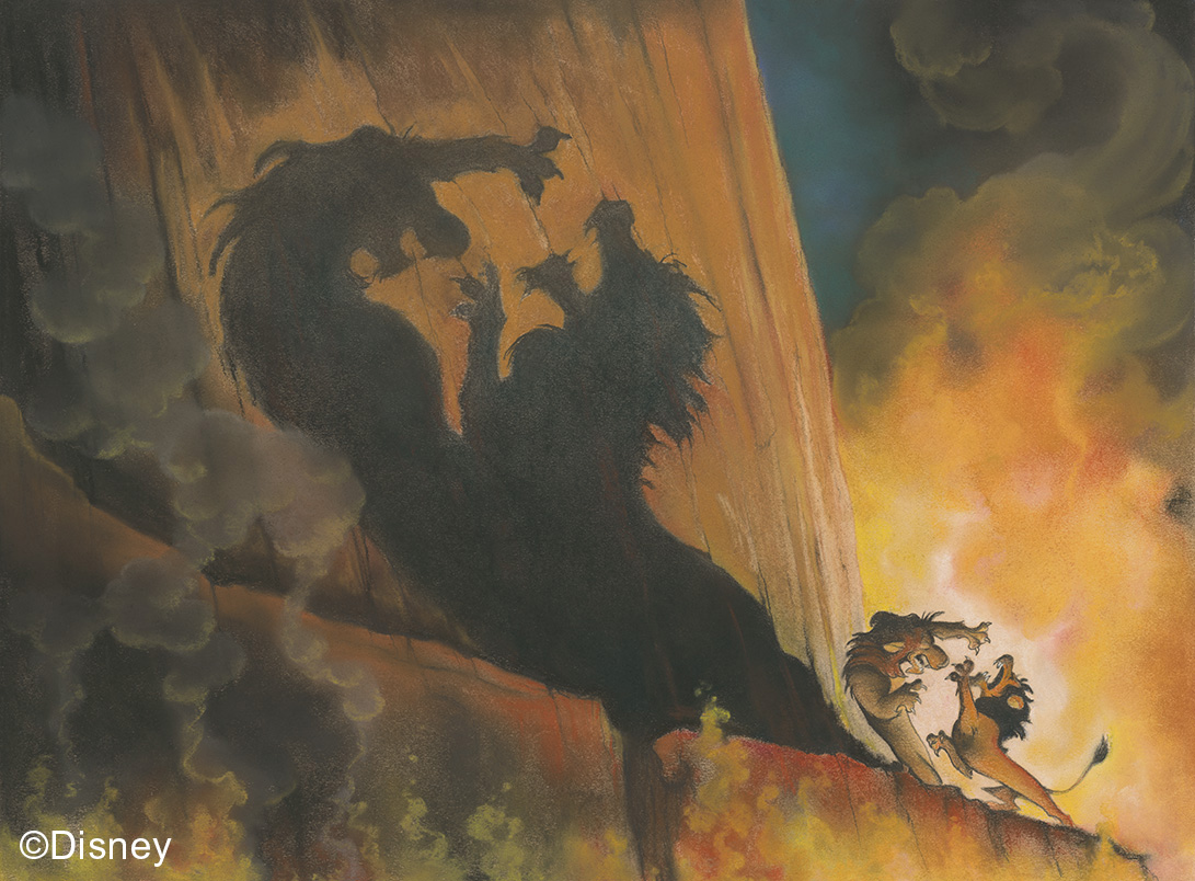 The Lion King, 1994, Concept art, Kelvin Yasuda © Disney | Food For ...