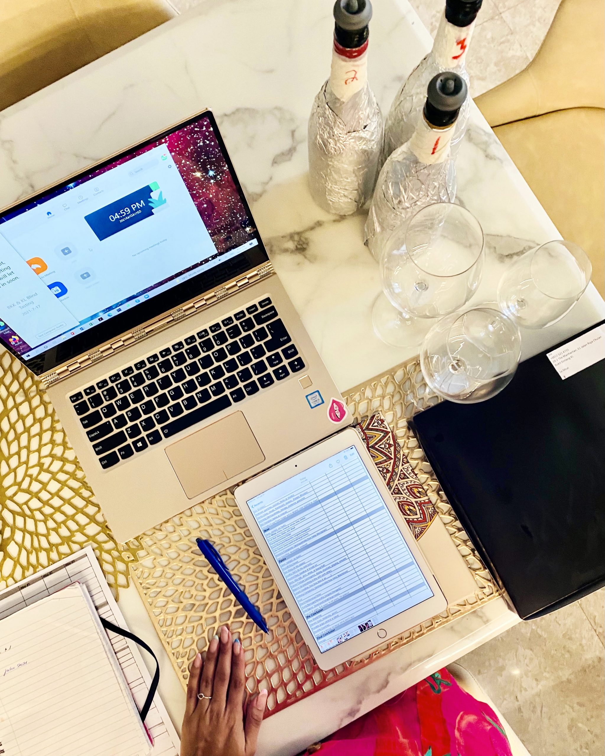 Virtual Blind Wine Tasting with Master Sommelier Alison Christ